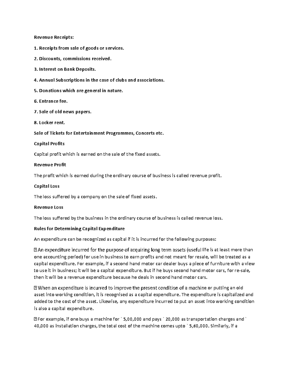 Revenue Receipts - Financial Accounting by Banggawan - Revenue Receipts ...