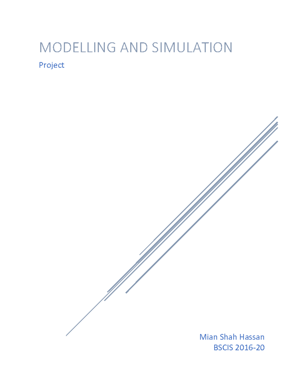 M&S 1st order - Code for modeling and simulation - Warning: TT: undefined function: 32 Mian Shah ...