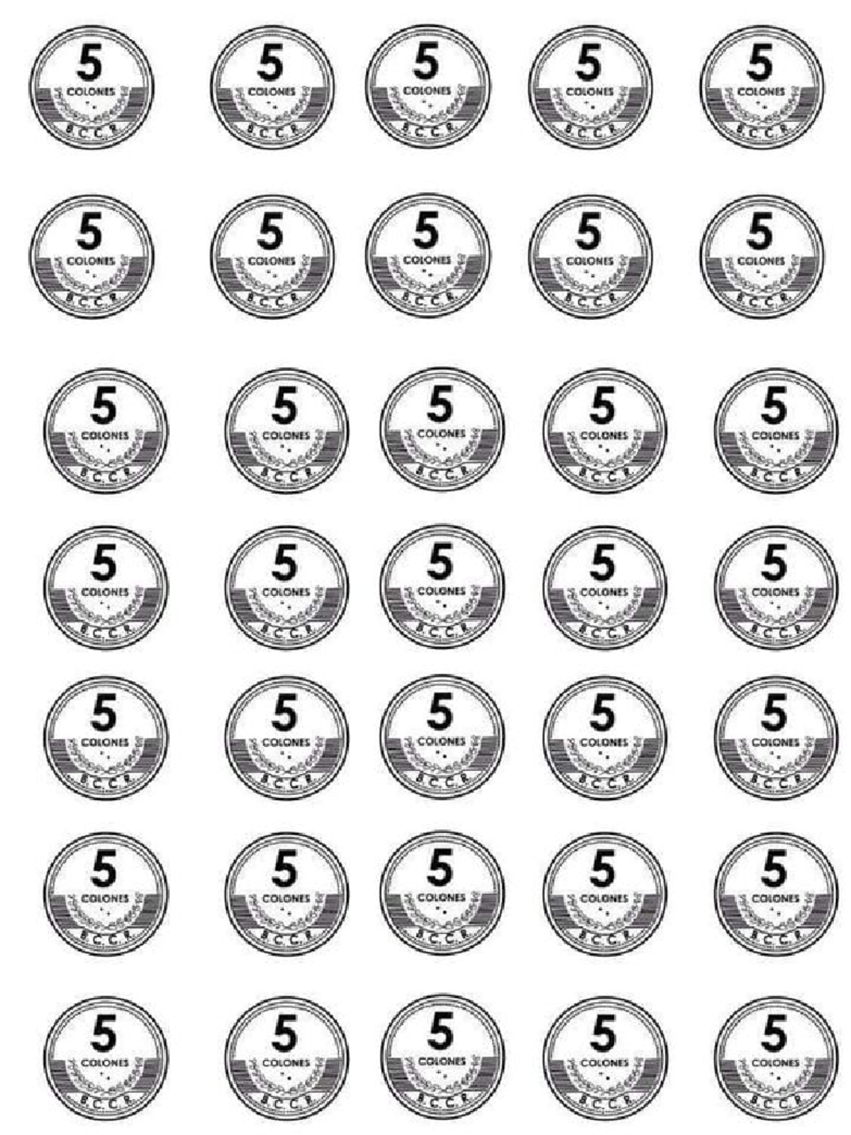 Monedas para imprimir - Hogar - Studocu