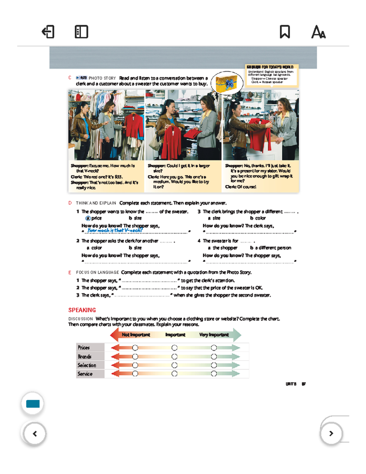 Pdfcoffee - Ingles - UNIT 8 87 C 4:23 PHOTO STORY Read and listen to a conversation between a ...