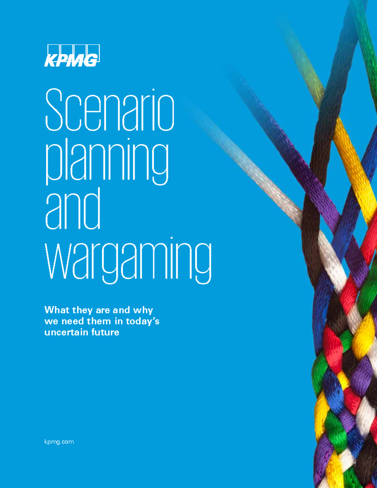 Scenario-planning-wargaming - kpmg Scenario planning and wargaming What ...