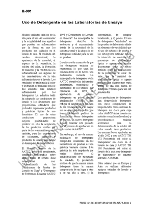 Aatcc TS-008 Traduccion - Procedimiento para Apariencia de Prendas de ...