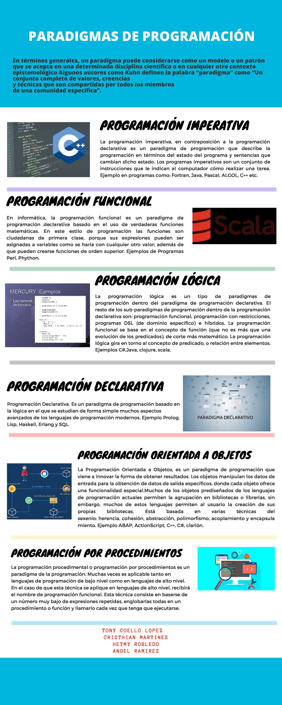 Paradigmas de informatica - PARADIGMAS DE PROGRAMACIÓN En términos ...