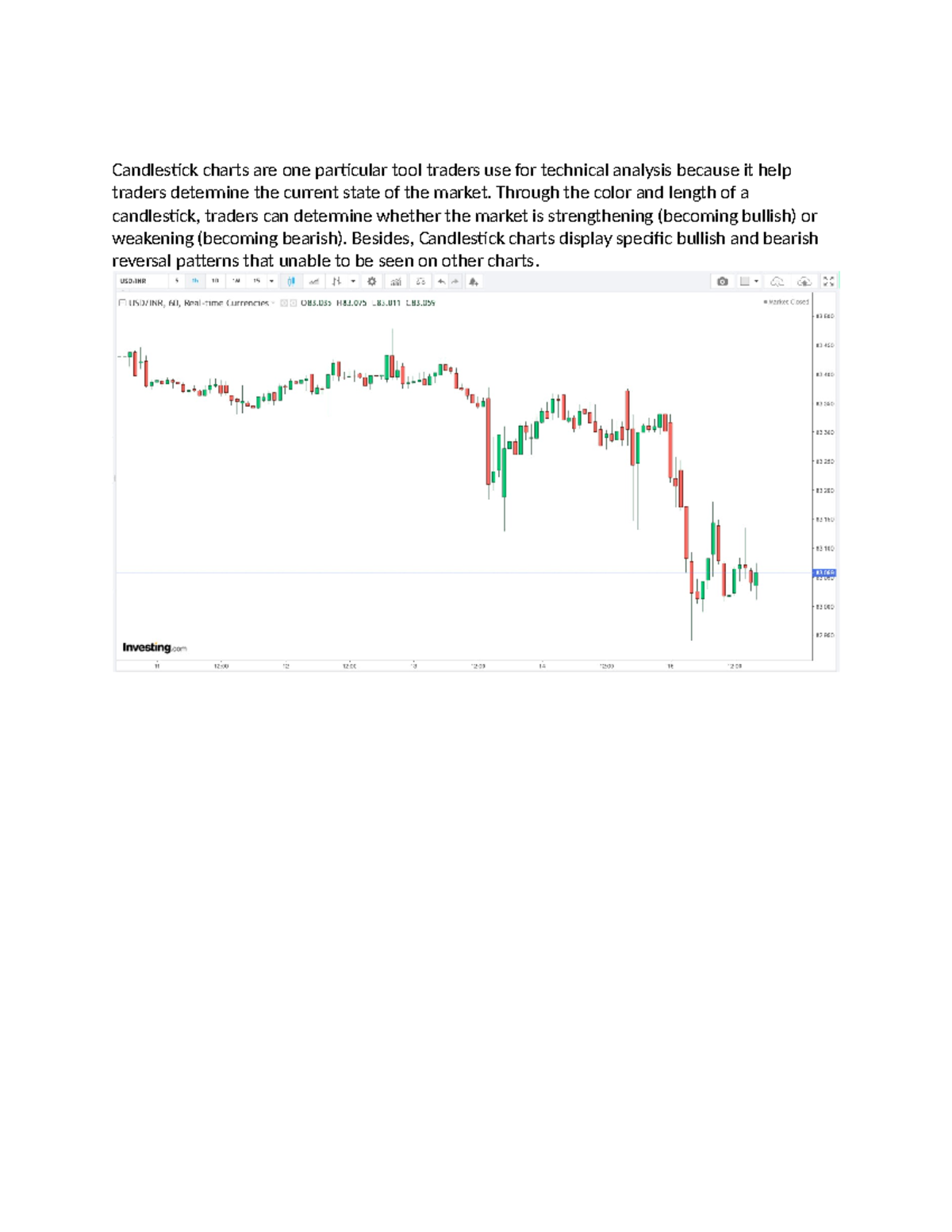 Technical Analysis - Candlestick charts are one particular tool traders ...