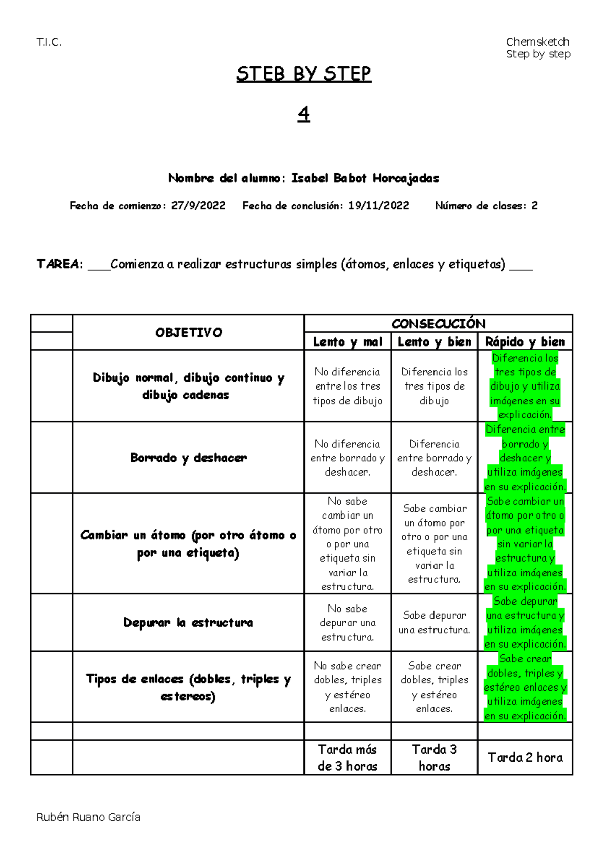 04 Estructuras simples I - T.I. Chemsketch Step by step STEB BY STEP 4 ...
