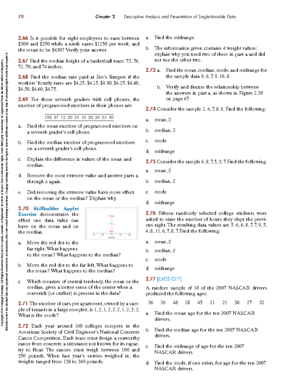 Elementary-statistics-32 - 70 Chapter 2 Descriptive Analysis and ...