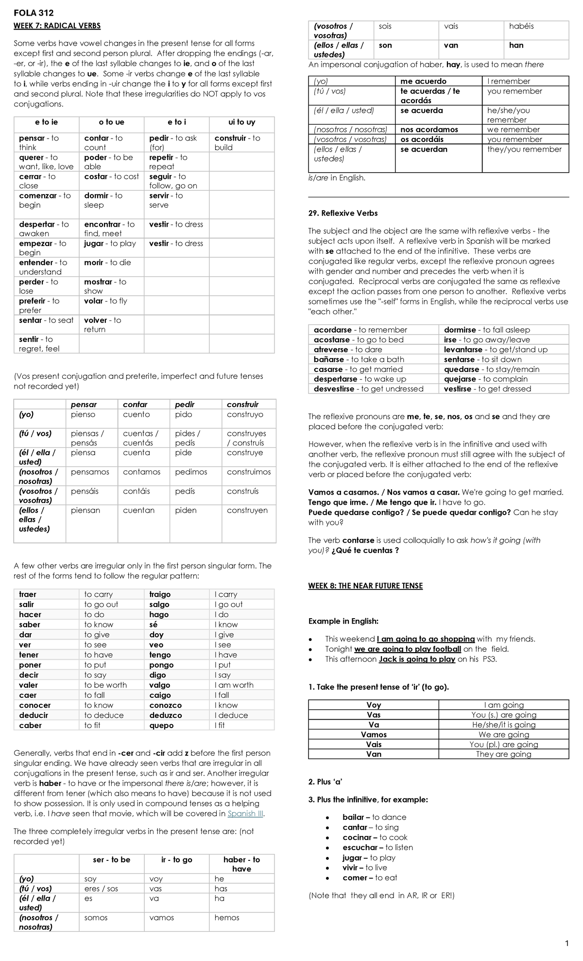 FOLA312- Midterms - good luck - Foreign Language 2 - OLFU - Studocu