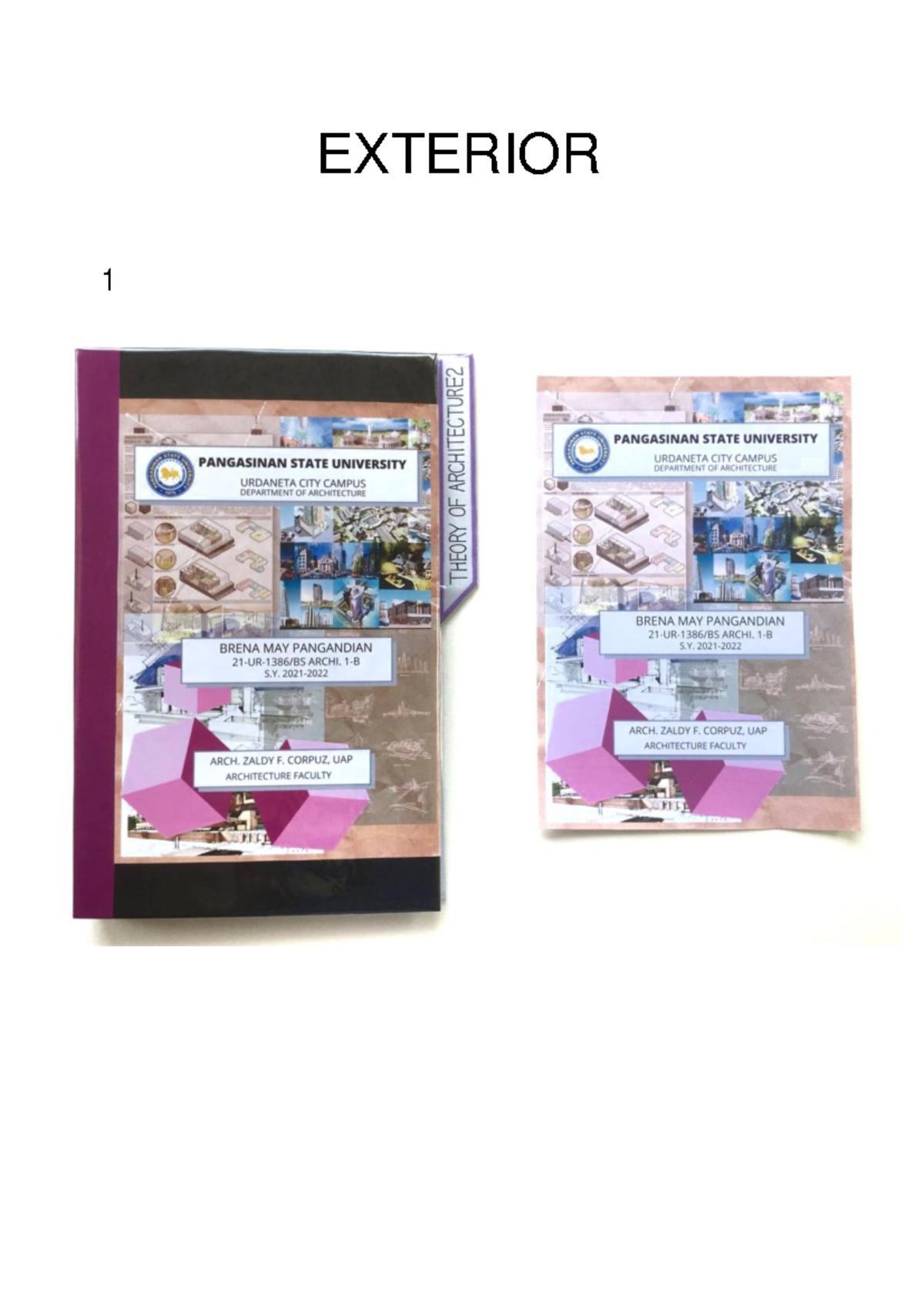 TOA2 Notebook guidelines - Bachelor of Science in Architecture - Studocu