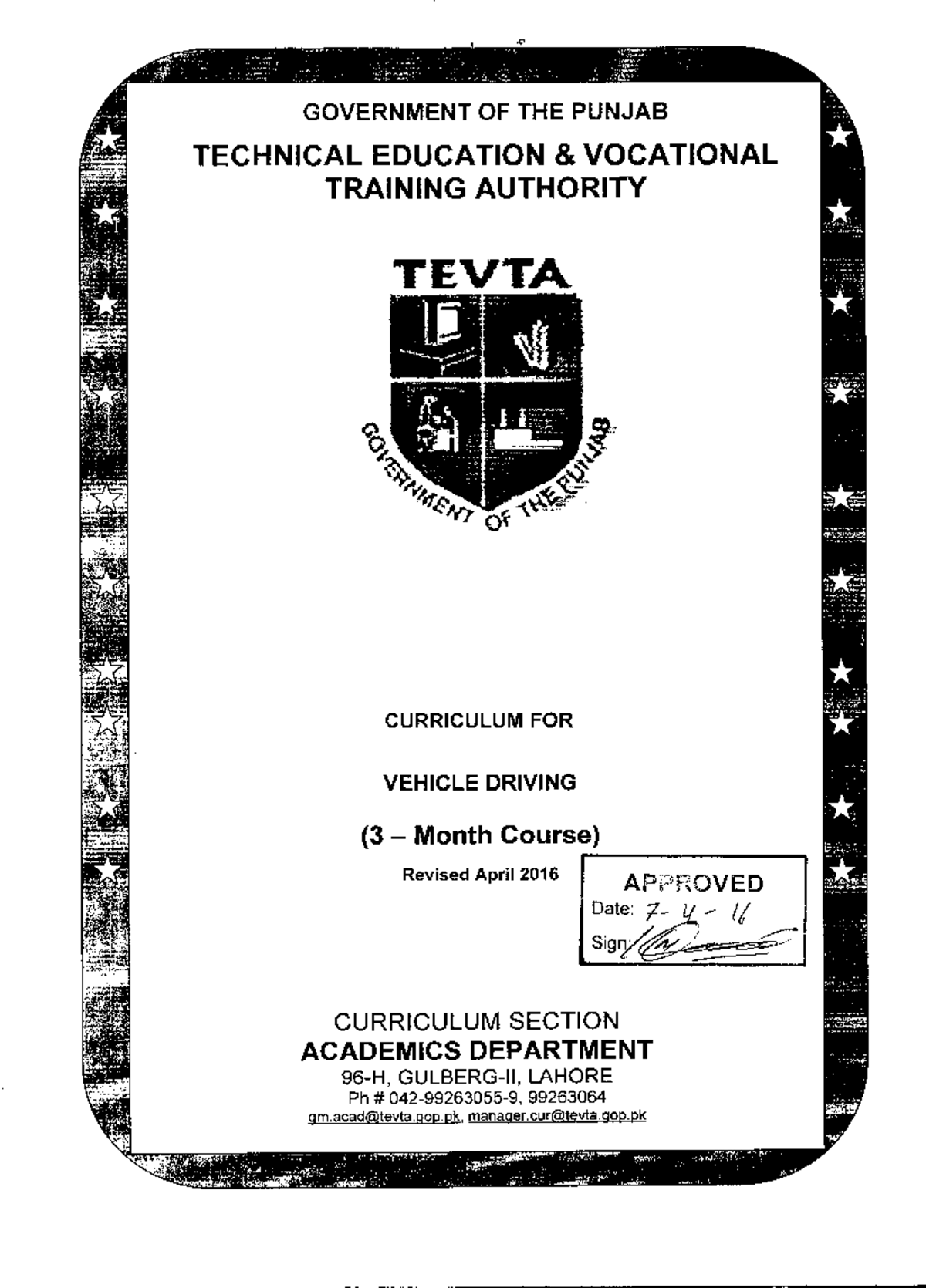 Vehicle Driving - Document - Financial Management - Studocu