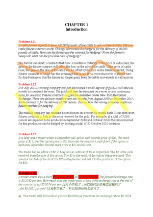 Chapter 6 Solutions - Operations Management - Chapter 6 Solutions OT ...