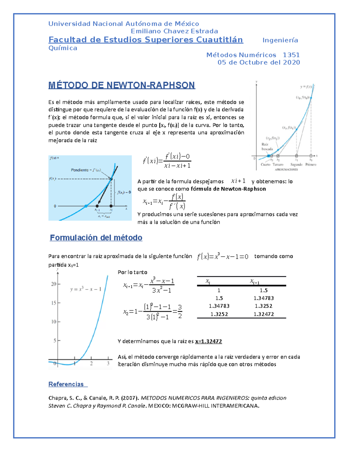 Presentacion 3. Metodo de Newton-Raphson - Universidad Nacional ...