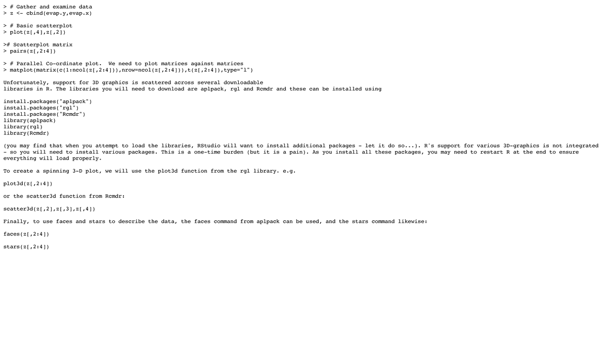 Chapter-1 evapdata - > # Gather and examine data > z # Basic - Studocu