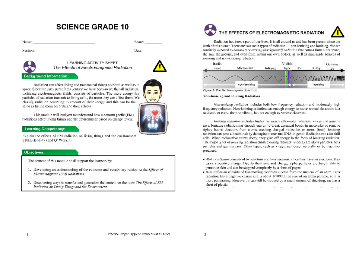 Novufihkb ug yguvyfjgu - SCIENCE GRADE 10 THE EFFECTS OF ...