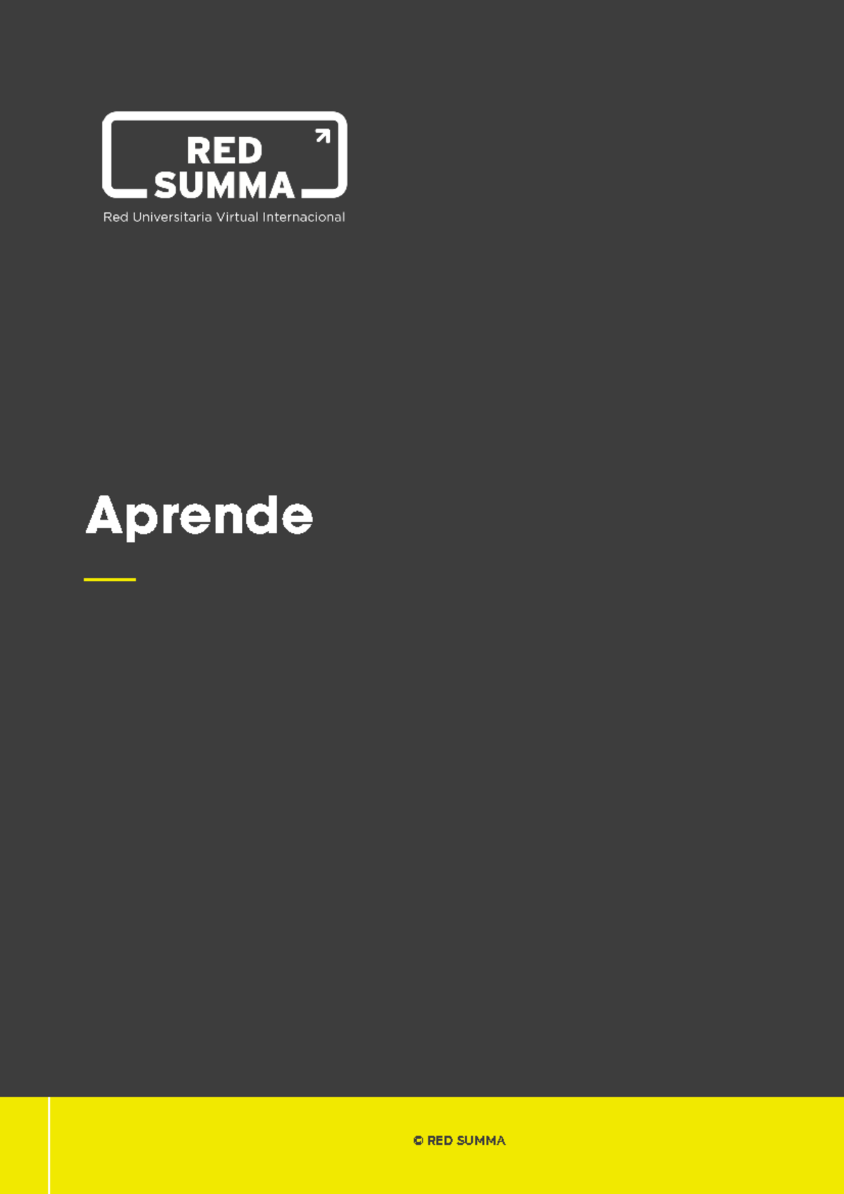 Clase 5 - Design Thinking - 1 — © RED SUMMA 02 RED SUMMA® Nota Técnica ...