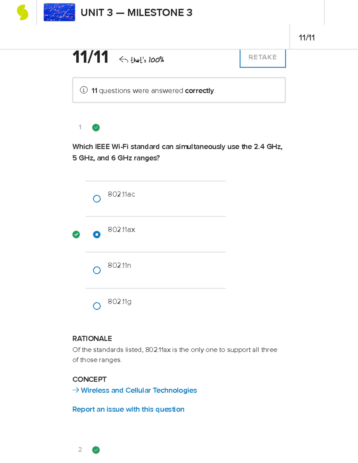 Netwoning 3 - intro to Networking milestone 3 retake sophia - 1 CONCEPT ...