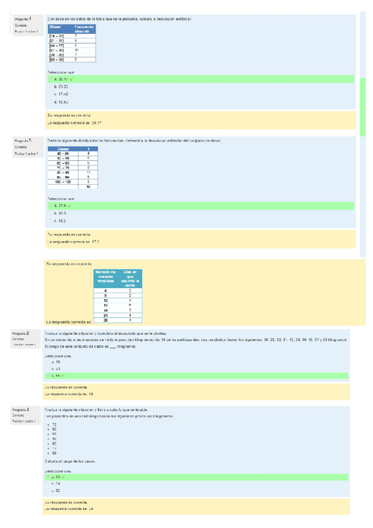 Evaluacion 3 probabilidad y estadistica - Studocu