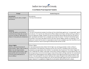 CJ 112 Project One - How the Criminal Justice System Works in the ...