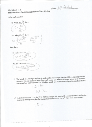 WS 12.1-3 for Foundations of College Math ll - MATH 0482 - Studocu
