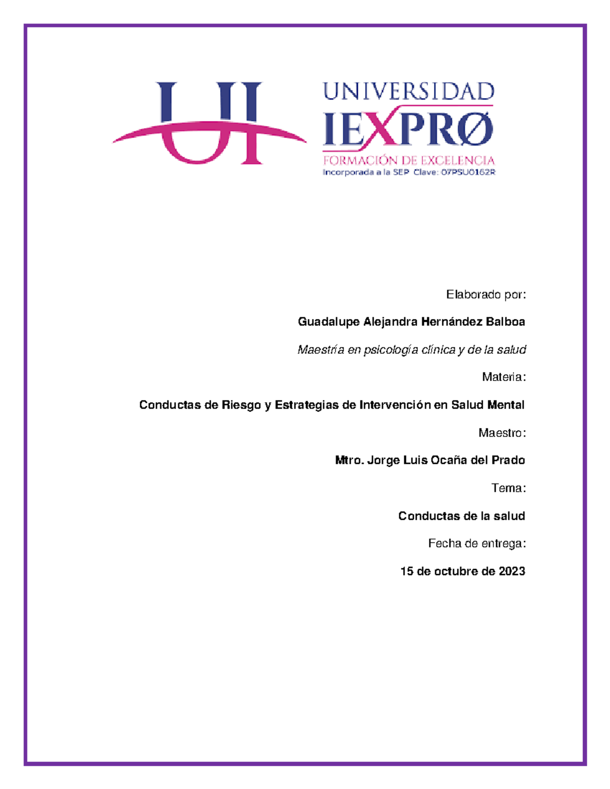 Act2 Hernandez Balboa Gpe Alejandra - Elaborado por: Guadalupe ...