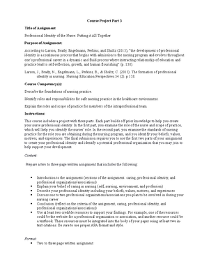 APA Paper Template 07262022 - NUR 1055 - Studocu