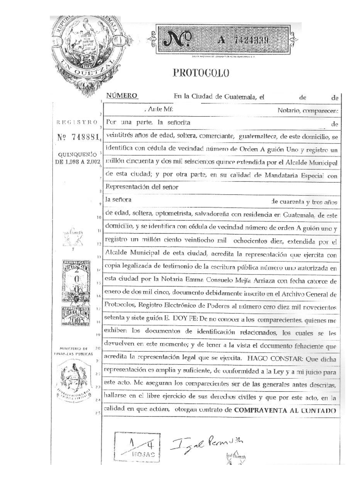 Testimonio Especial - Derecho notarial USAC - USAC - Studocu