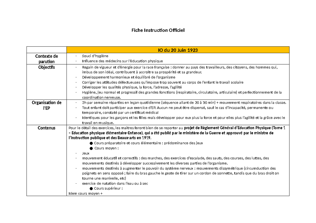 Fiche Instruction Officiel - Développement harmonieux et équilibré de l ...