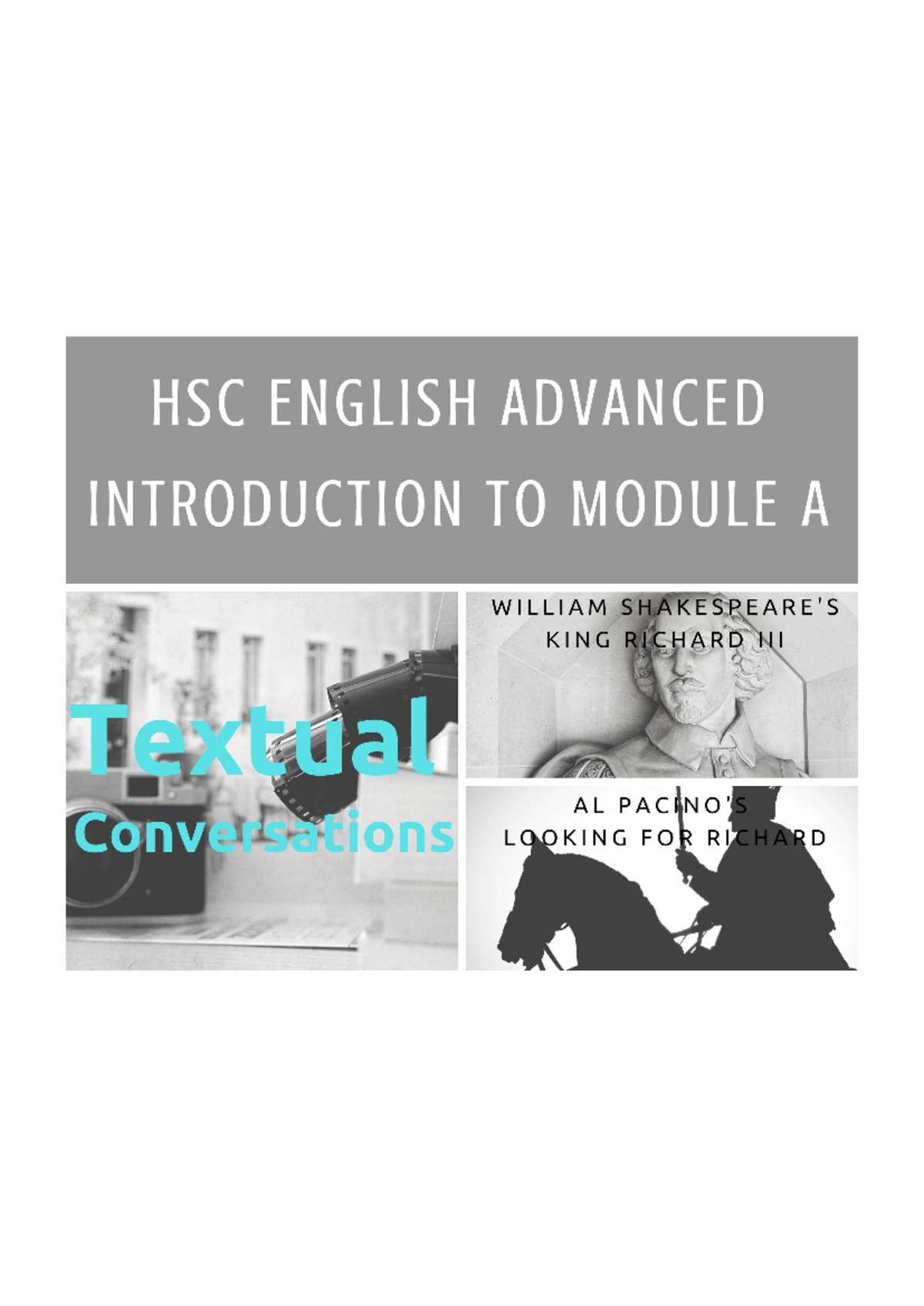 Module A Student Support Booklet 1 (The Richards) - The following ...