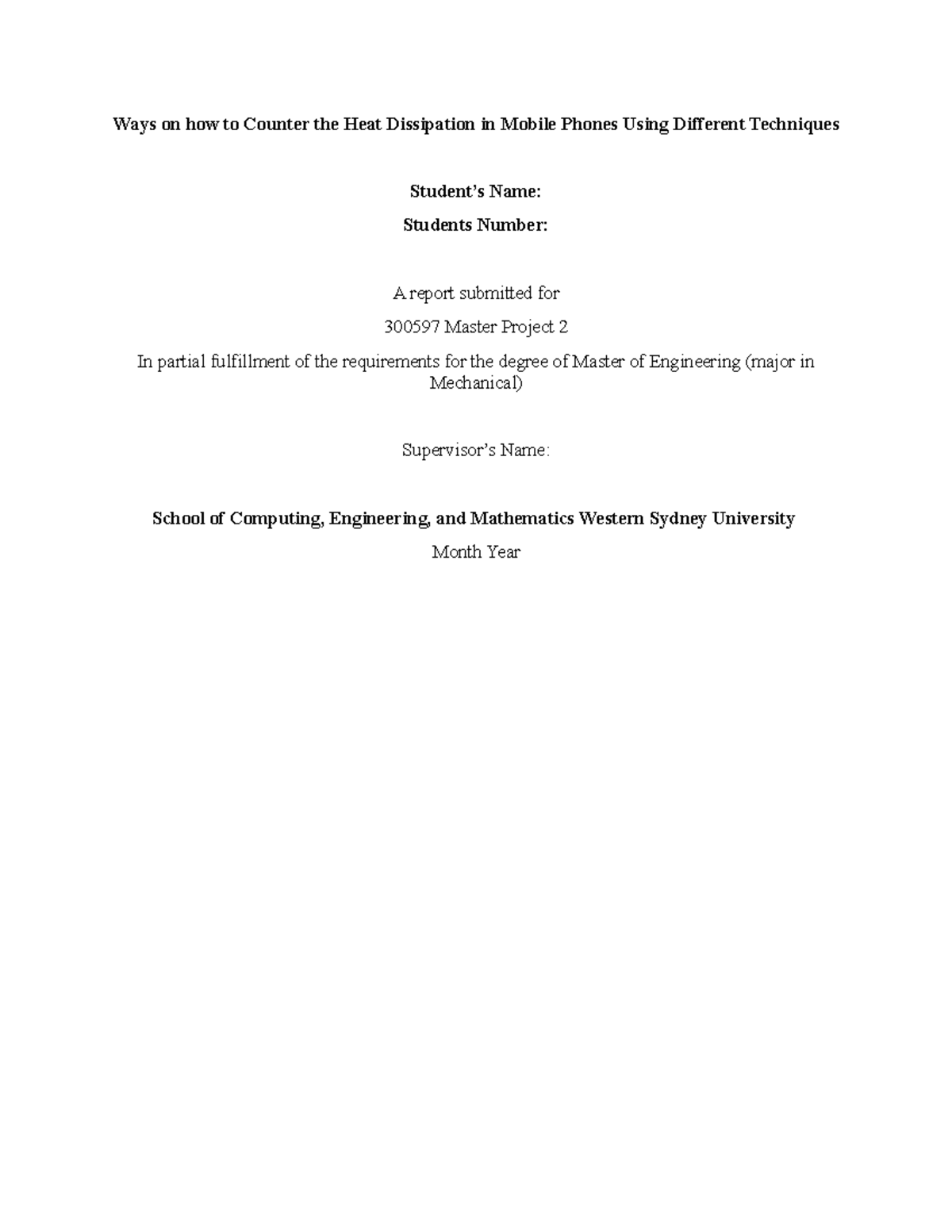Project 2 - University study coursework materials - Ways on how to ...