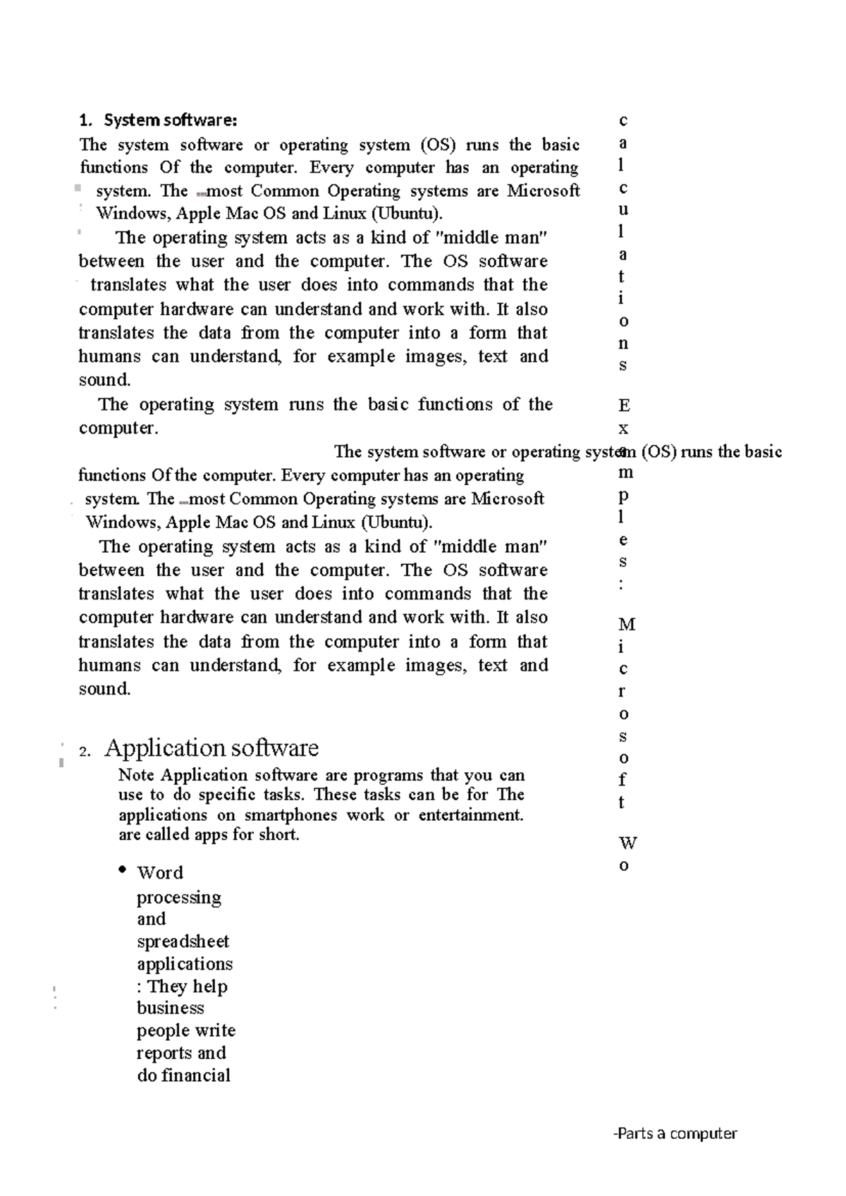 Grade 8 G- Lesson 2-3 - These computer slides are are used to teach ...