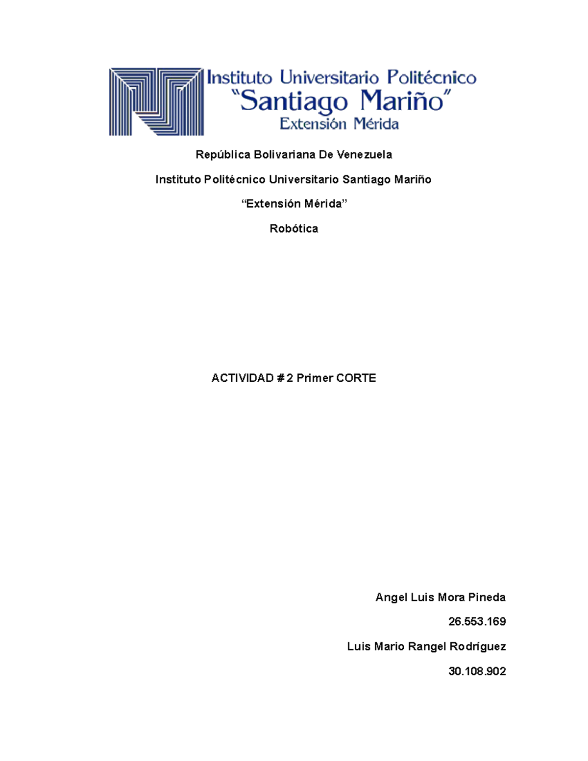 2 - cvbnm,., - República Bolivariana De Venezuela Instituto Politécnico ...