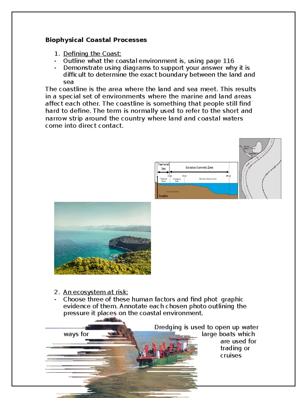 1 Biophysical Coastal Processes-2 - Biophysical Coastal Processes ...
