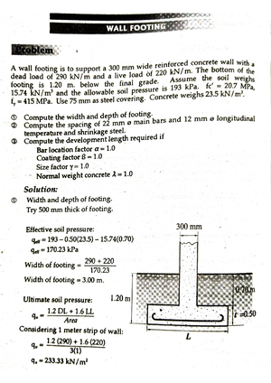 Problem Set 4 PSAD - PROBLEM SET PRINCIPLES OF STRUCTURAL ANALYSIS AND ...