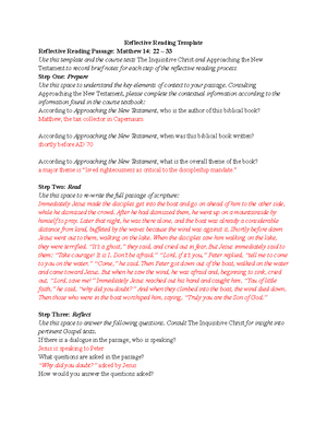 Discussion Thread Theological Unity in the Scriptures - BIBL 110 ...