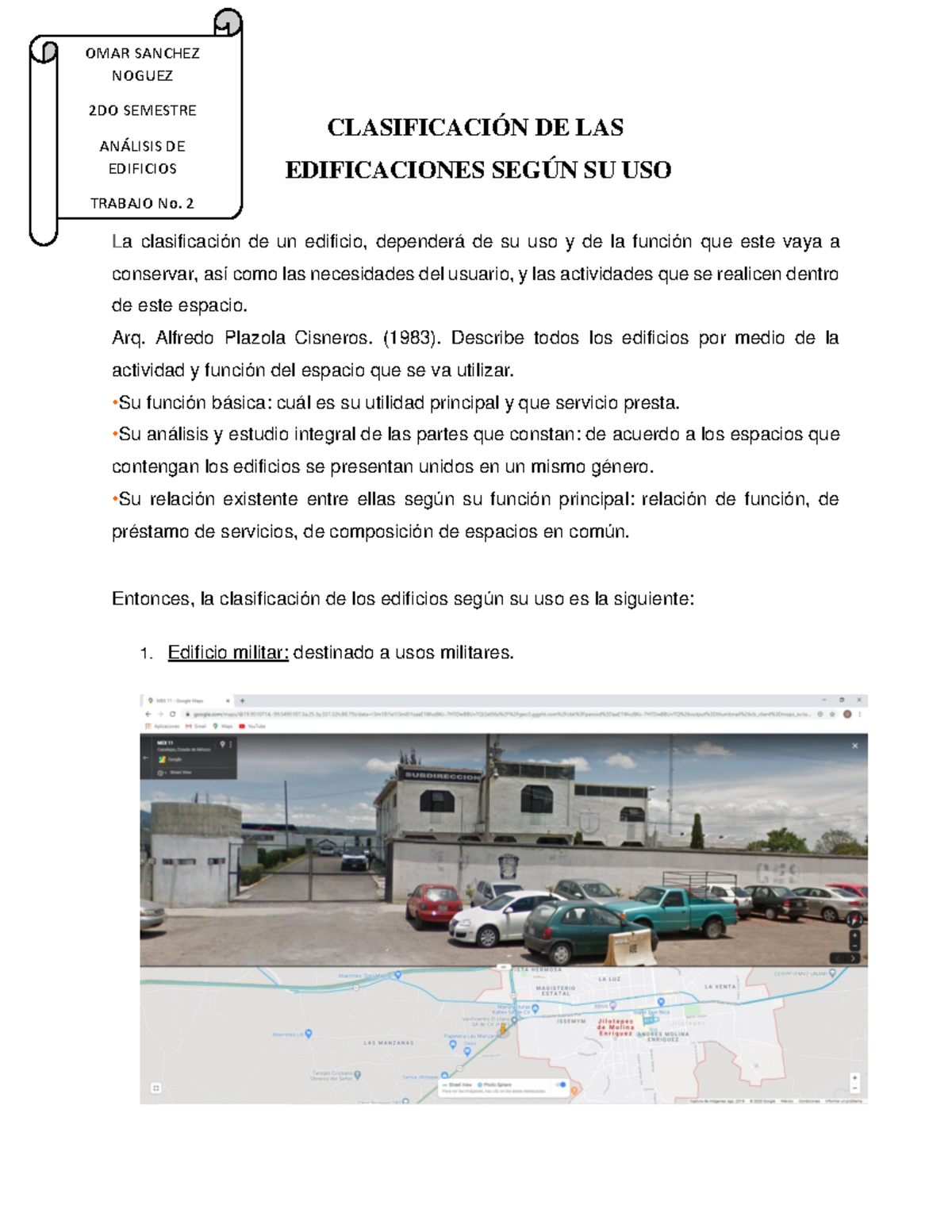 Clasificación DE LAS Edificaciones Degun SU USO - CLASIFICACIÓN DE LAS ...