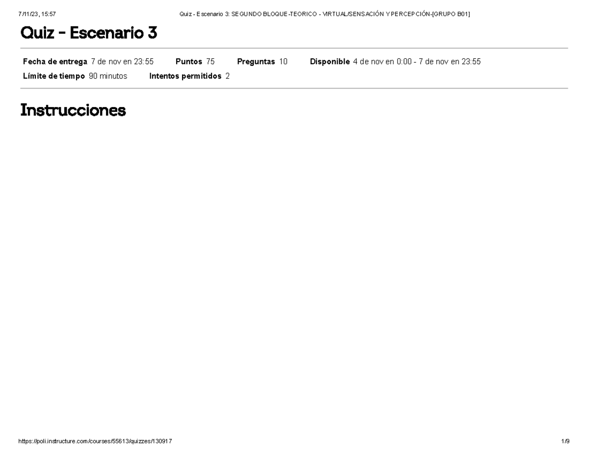 Quiz - Escenario 3 Segundo Bloque- Teorico - Virtual Sensación Y Percepción-[ Grupo B01] - Quiz ...