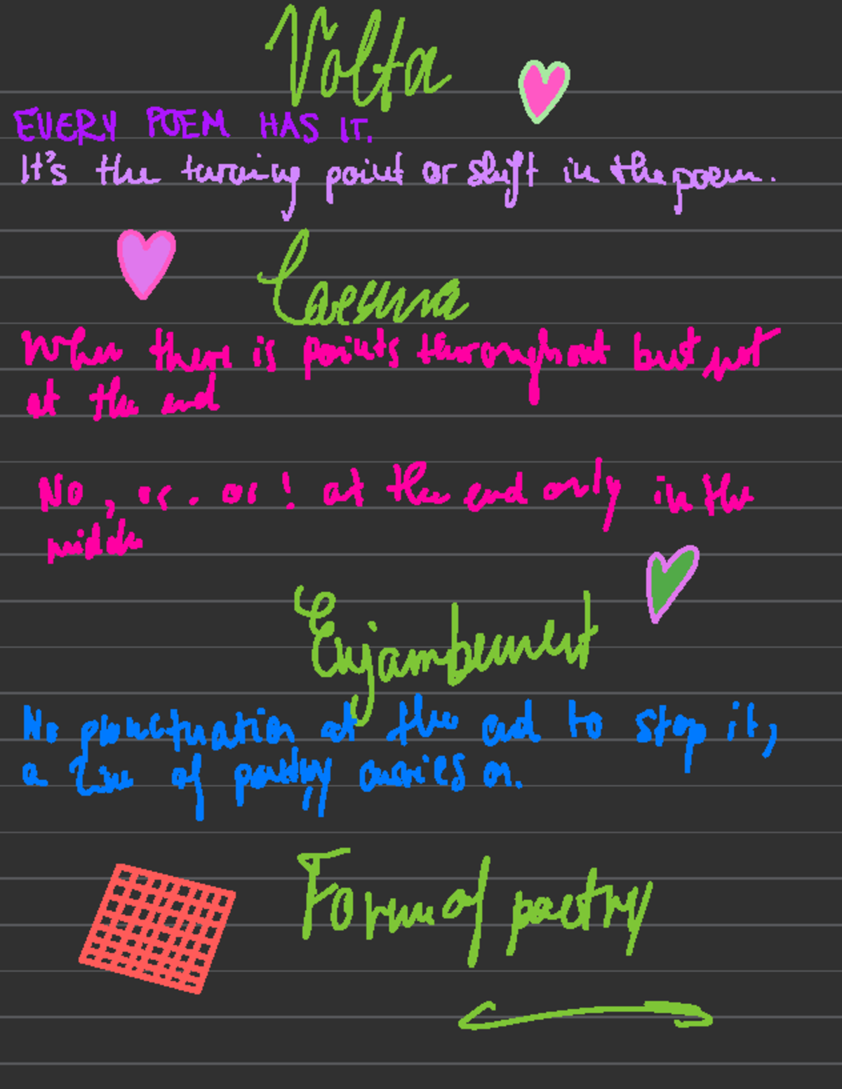 English literature - Study - Volta P EVERY POEM HAS IT. It's the ...