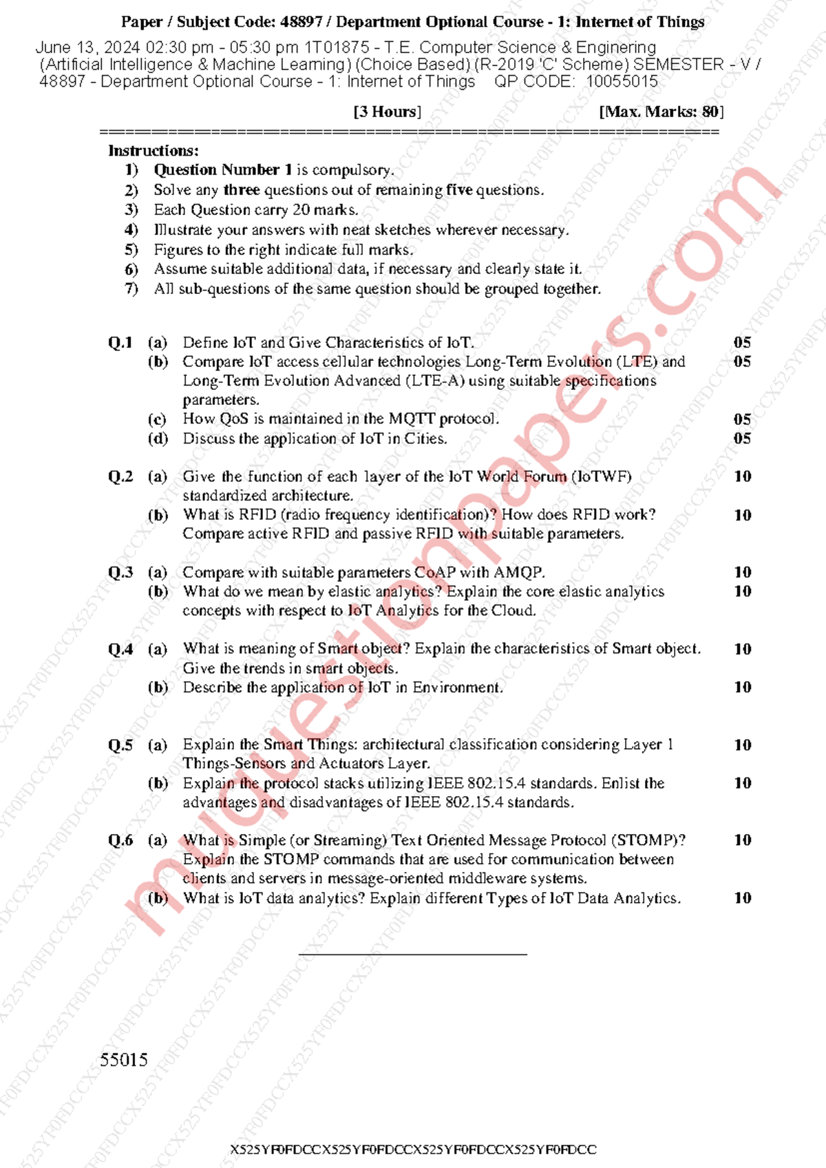 Be computer-engineering-aids semester-5 2024 may internet-of-thingsrev-2019-c-scheme - 55015 [3 ...