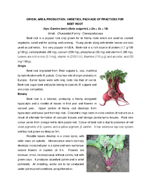 CROP Production NOTE Module 2 - CROP PRODUCTION NOTES MODULE 2 1 ...