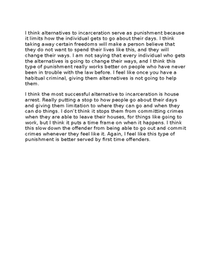 1 individual project - Deterrence American InterContinental University ...