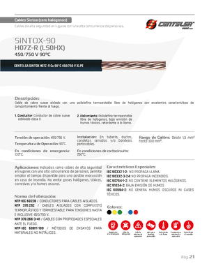 Accesorios Cintas y Cables Indeco - Contacto ventas@nexans ...