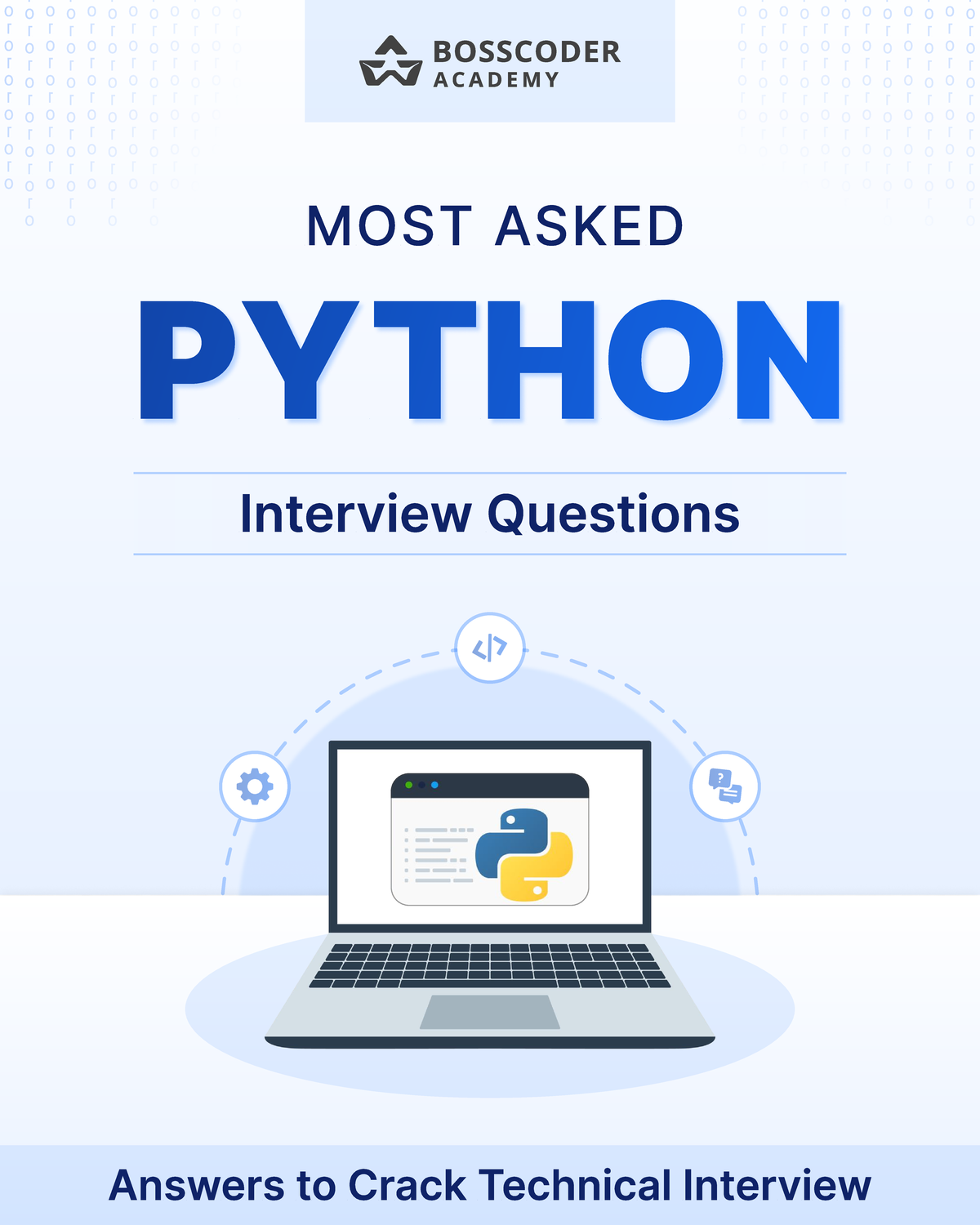 Python q - frequently asked questions - Python Python Interview Questions mOST ASKED 1 0 1 0 1 0 ...