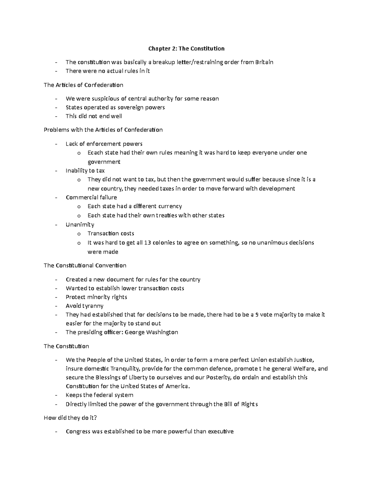 02.02 The Constitution - Chapter 2: The Constitution The constitution ...