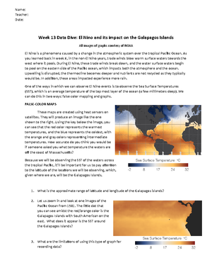 Oceanography Notes - THE SCIENTIFIC METHOD Question Observation ...