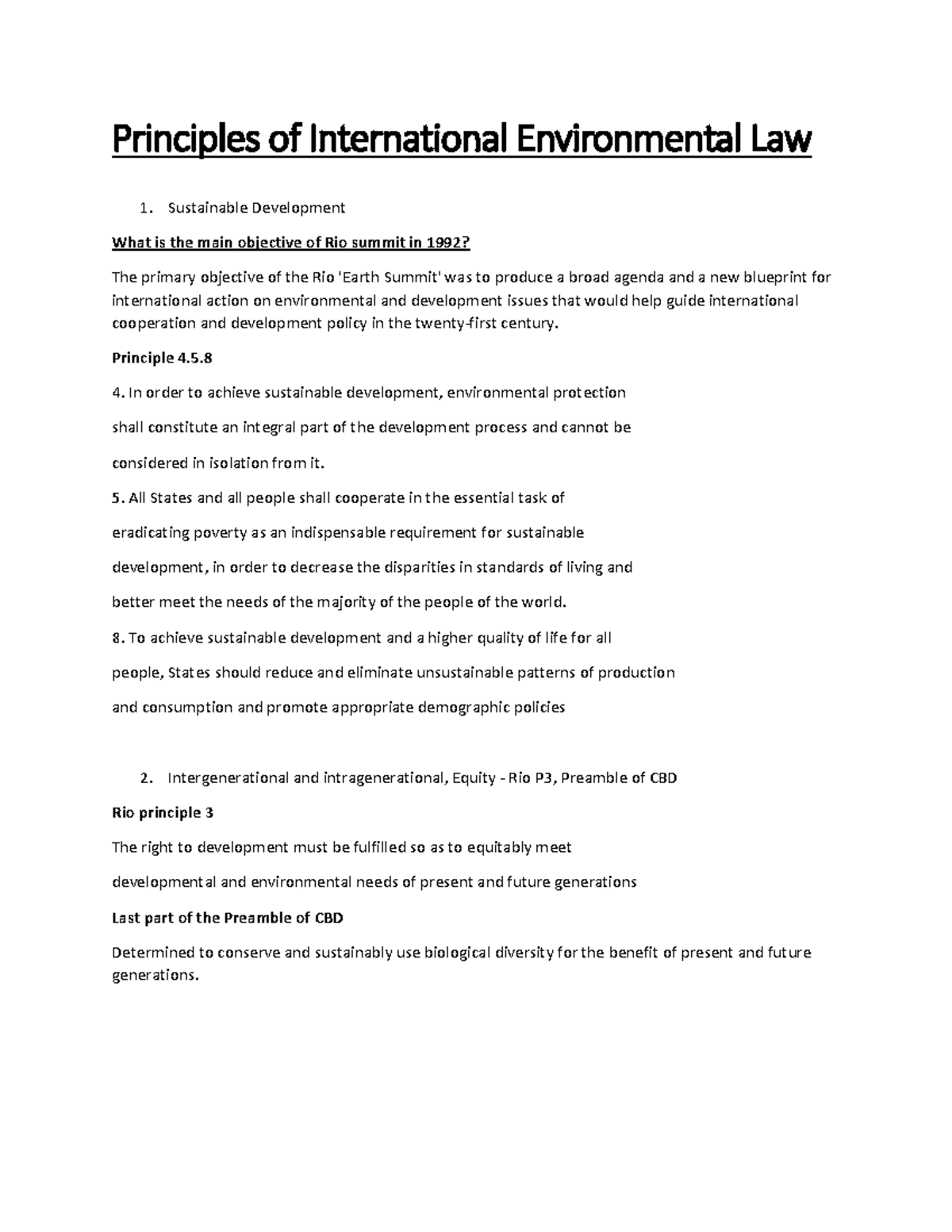 Principles of International Environmental Law - Principles of ...