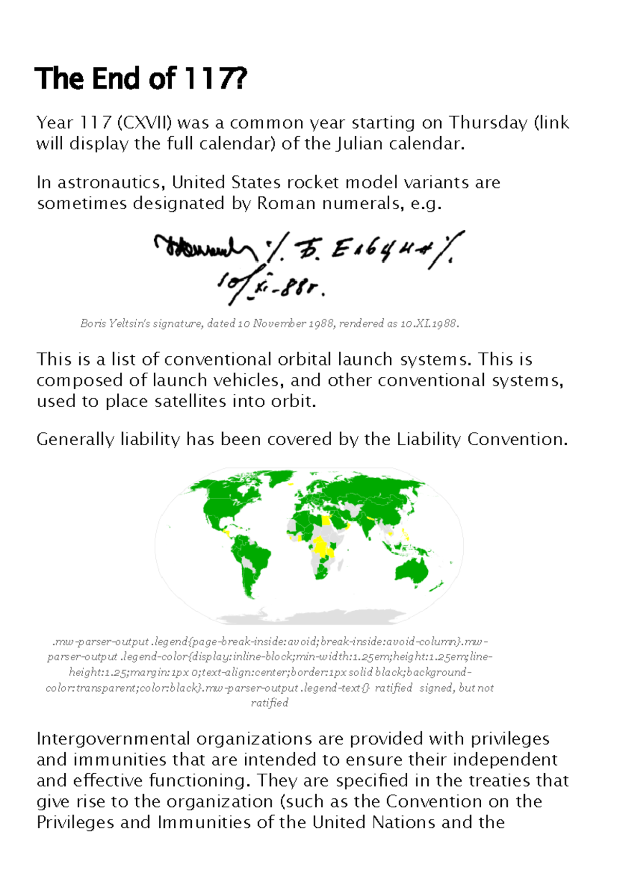 117 - Just another note for SS - The End of 117? Year 117 (CXVII) was a ...