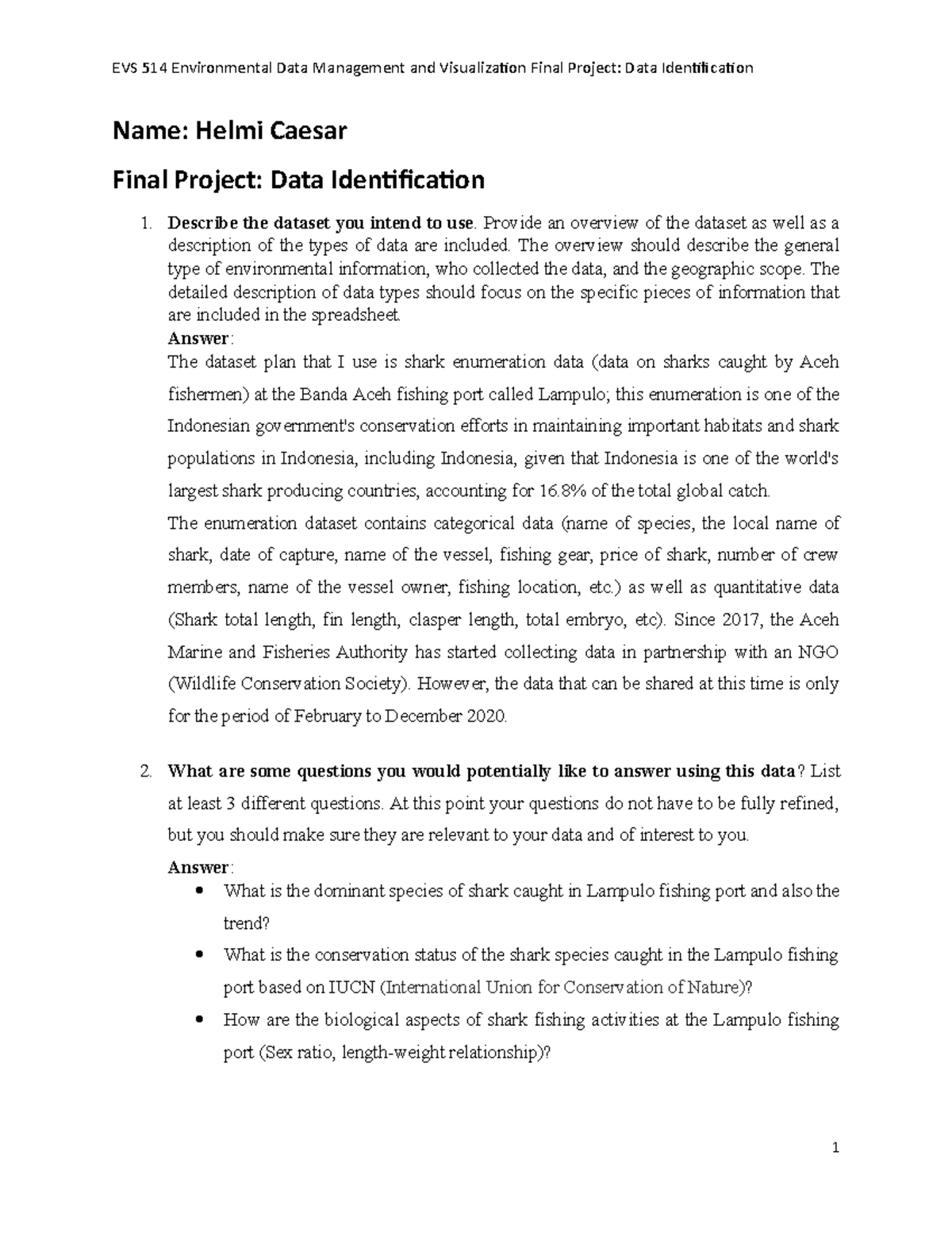 Helmi Final Project Data Identification - EVS 514 Environmental Data ...