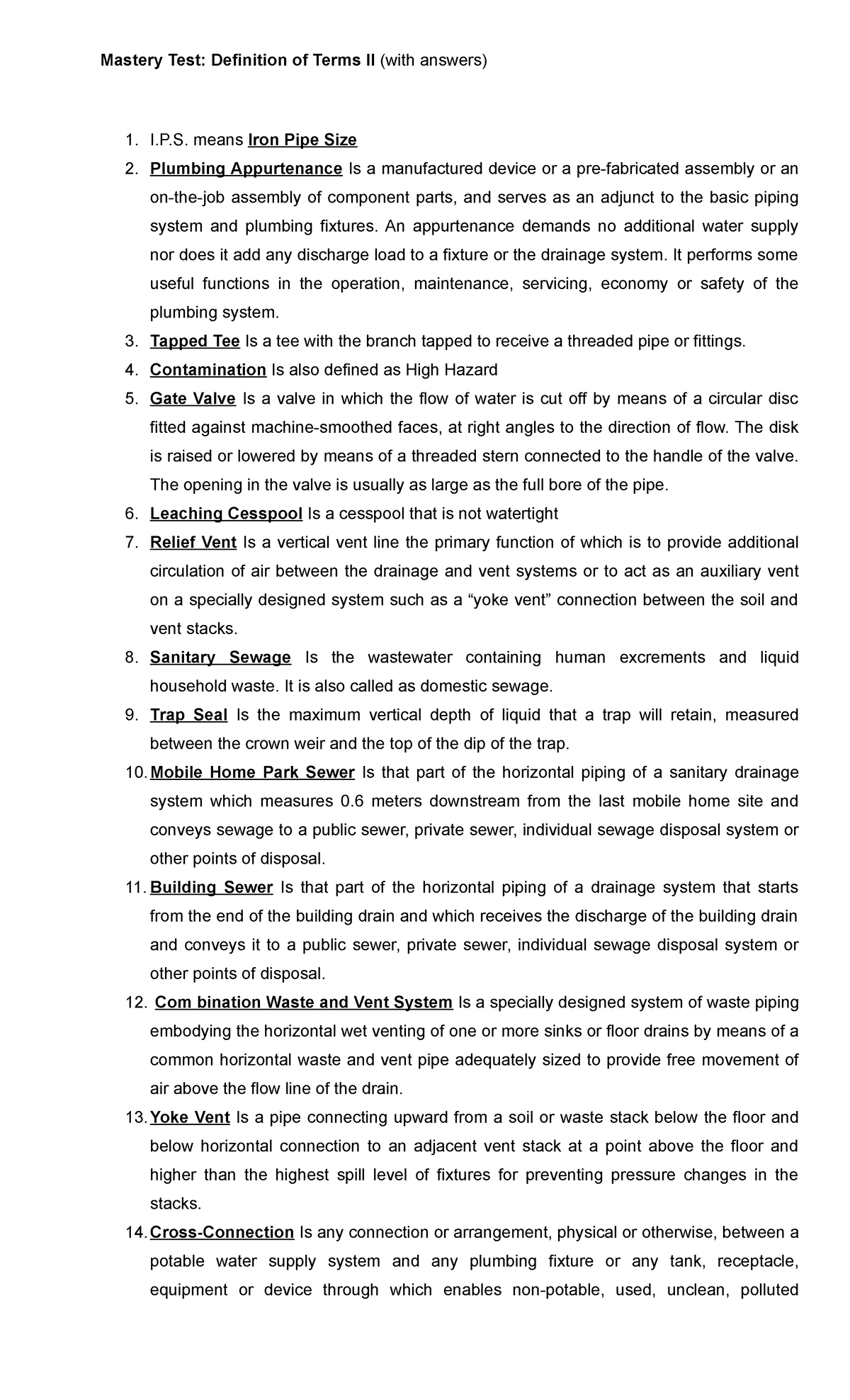 Undocumented Documents with Attachments - Mastery Test: Definition of ...