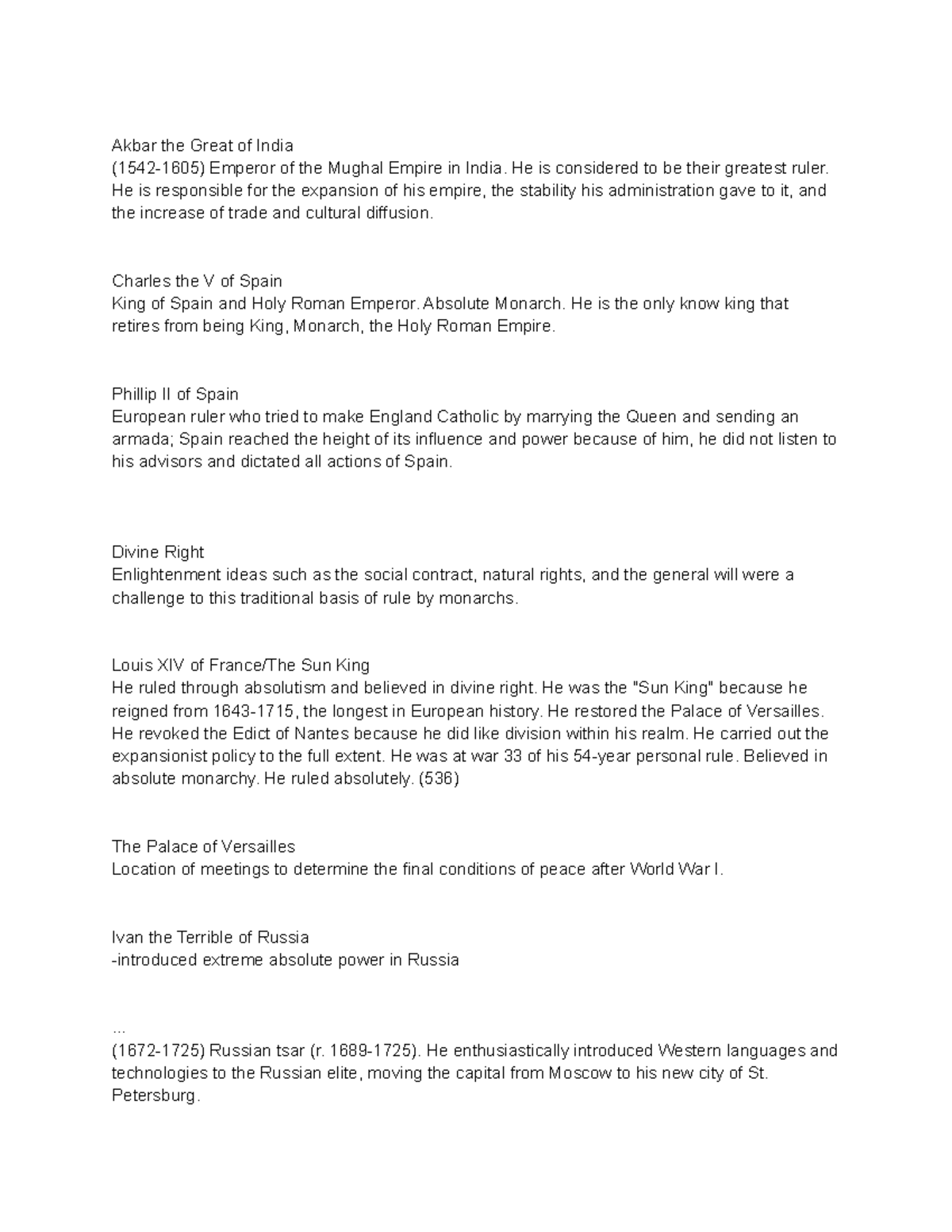 Absolutism and Revolution - Triumph in England and the Enlightenment ...