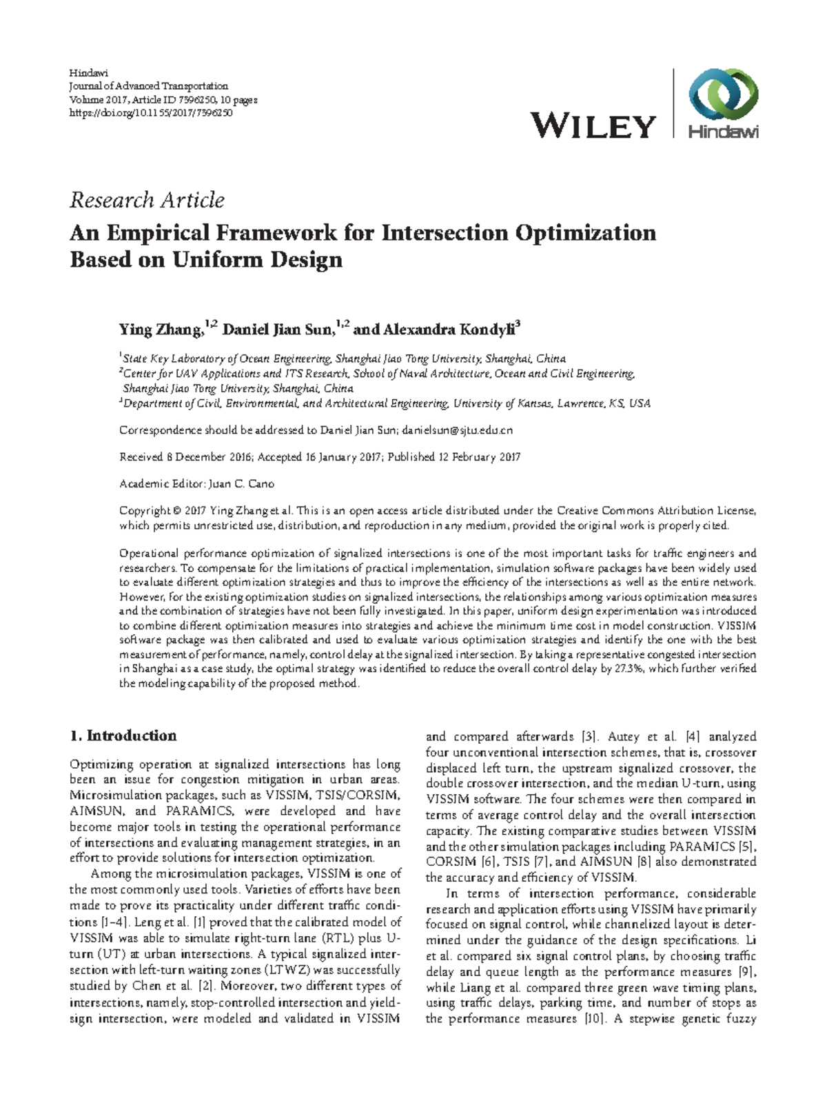 Inter Empirical Framework Ying zhang - Research Article An Empirical ...