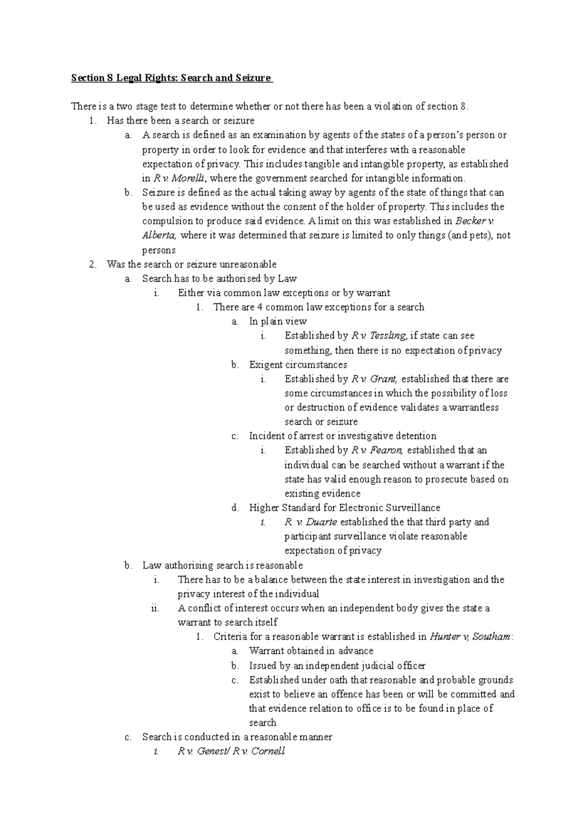 Legal Tests Section 8 Legal Rights Search And Seizure There Is A Two legal-tests-section-8-legal-rights-search-and-seizure-there-is-a-two